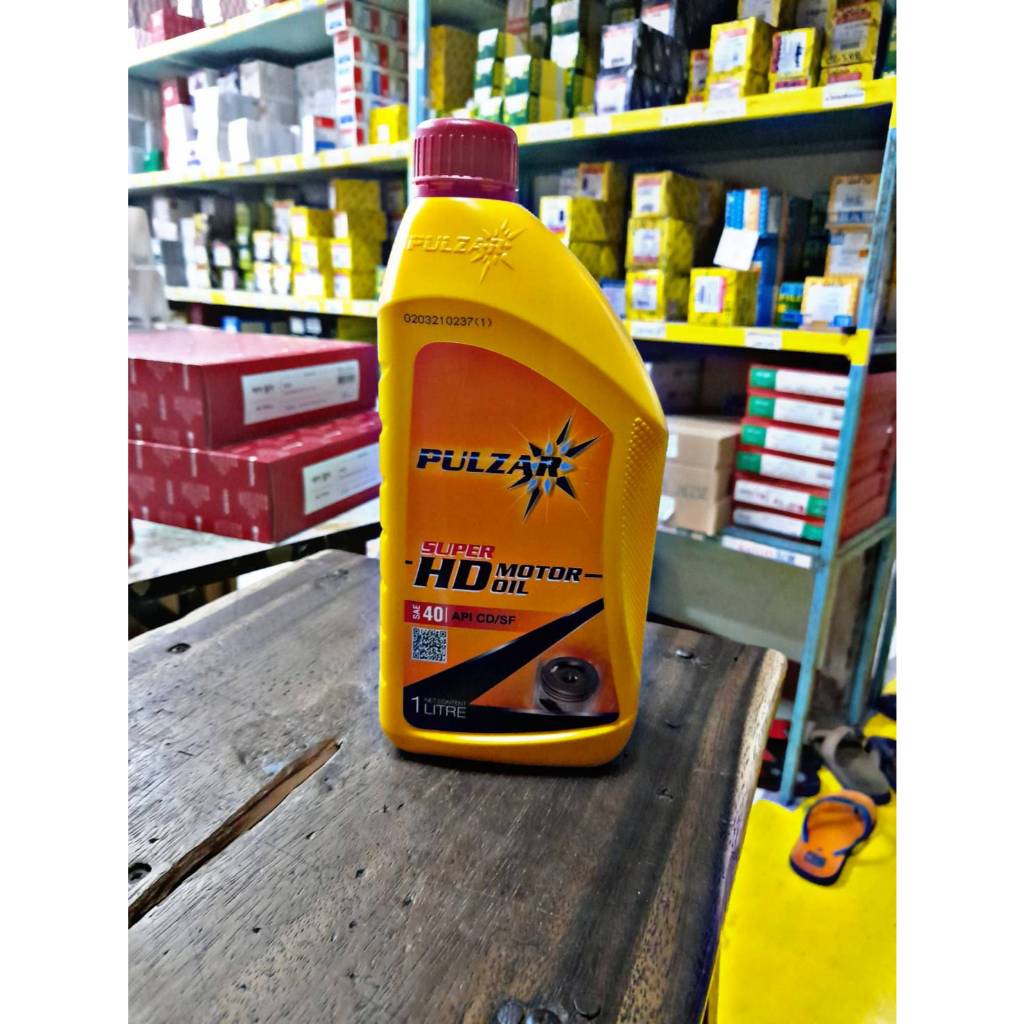 เพาวซ่าร์ ซุปเปอร์ เอชดีมอเตอร์ออยล์ PULZAR SUPER HD MOTOR OIL *SAE 40 ...