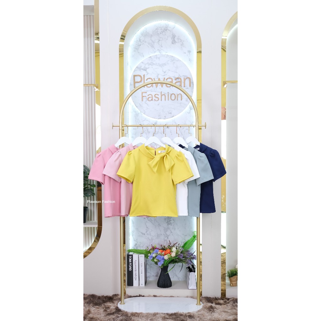 เสื้อแต่งคอโบว์ รุ่น KD KE KF KG KK KO KP | Shopee Thailand