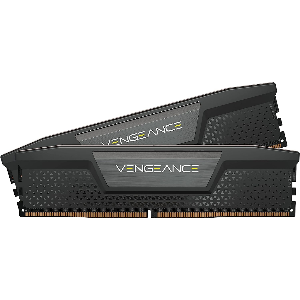CORSAIR VENGEANCE RAM DDR5 32GB (16GBx2)(BLACK/WHITE) DDR5 5200MHz RAM ...