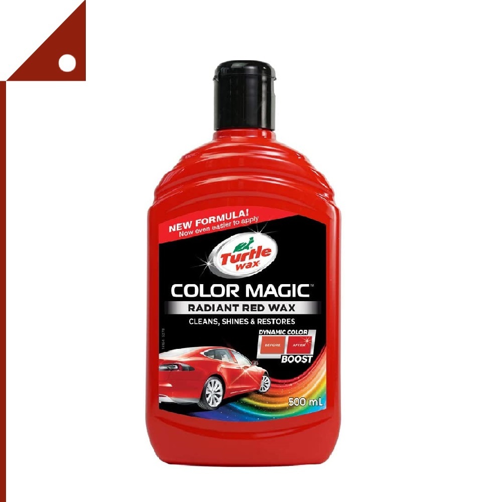 Turtle : TTW52711* แว็กซ์เคลือบสีรถ Wax Color Magic Radiant Red Wax ...