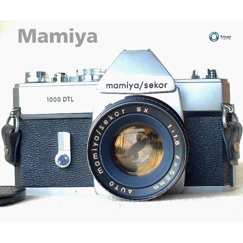 กล้องฟิล์ม Mamiya Sekor 1000 DTL full camera 35mm Vintage พร้อม เลนส์ Mamiya sekor sx 55mm F1.8 ...