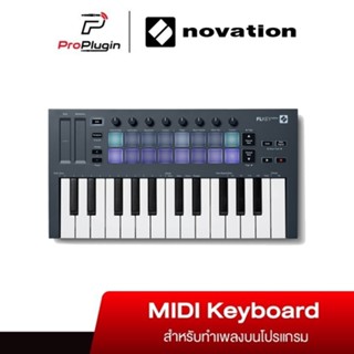 Novation FLkey Mini มิดี้คีย์บอร์ดใบ้ ไฟฟ้า 25 Key แบบ USB Midi Keyboard Controller (ProPlugin ...