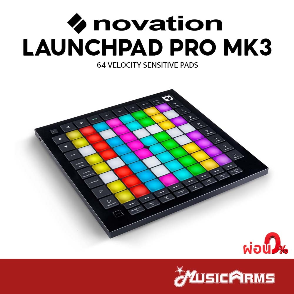 Novation Launchpad Pro MK3 คอนโทรลเลอร์ ฟรี สายUSB รับประกันศูนย์ | Shopee Thailand