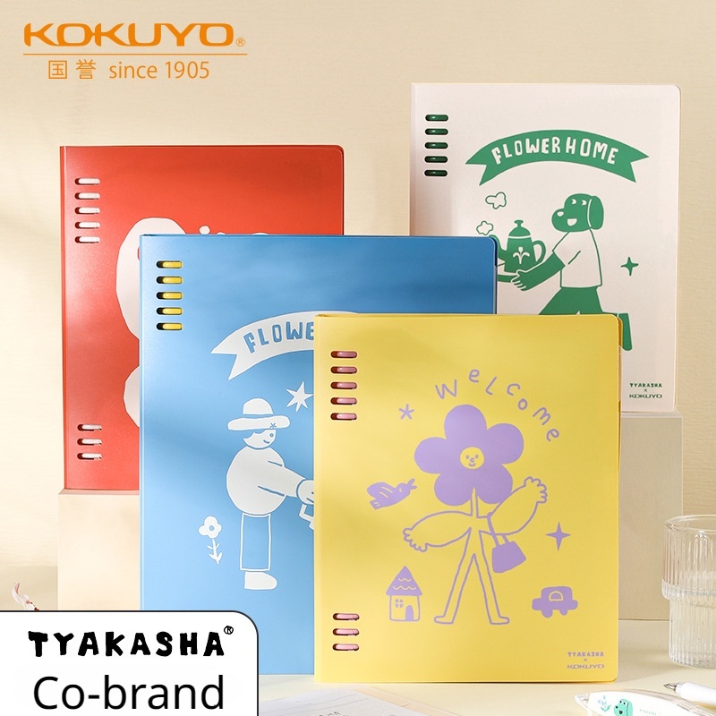 KOKUYO TYAKASHA สมุดแฟ้ม เติมกระดาษได้ ขนาด B5 / A5 / A6 | Shopee Thailand
