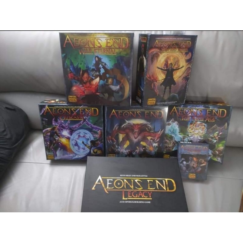 Aeon's End Bundle 6กล่องมือ2 แถมฟรี Legacy+AccessaryPack(ลูกเต๋าไม่ใช่official) ห่อปกครบ มือ2 ...