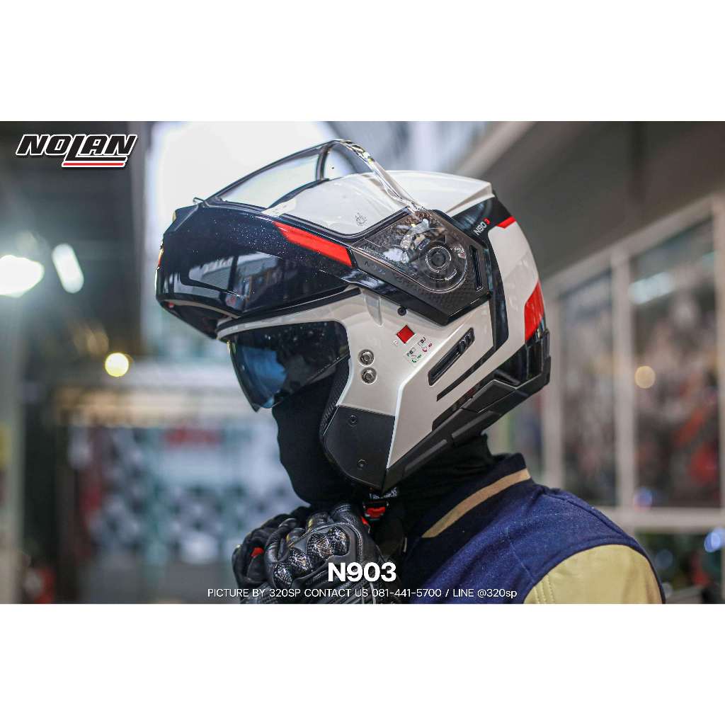 หมวกยกคาง Nolan N903 แถมแผ่นกันฝ้า!!! ส่งไว!! 320SP.วงเวียนใหญ่ ...
