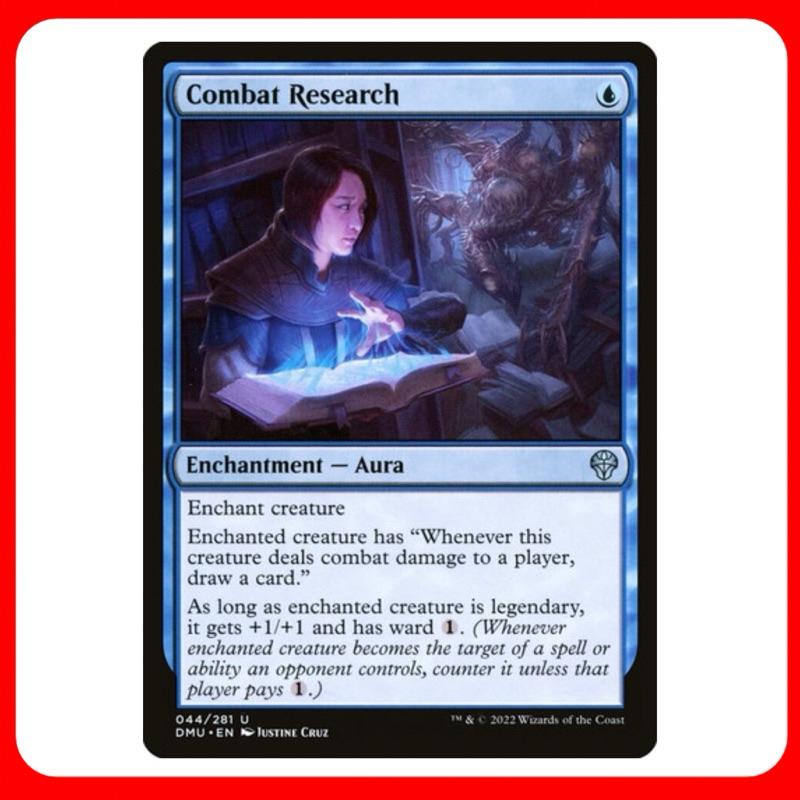 [MTG] Combat Research [DMU] [BLUE] [UNCOM] [NORMAL] [ENG] (การ์ดเมจิค ...