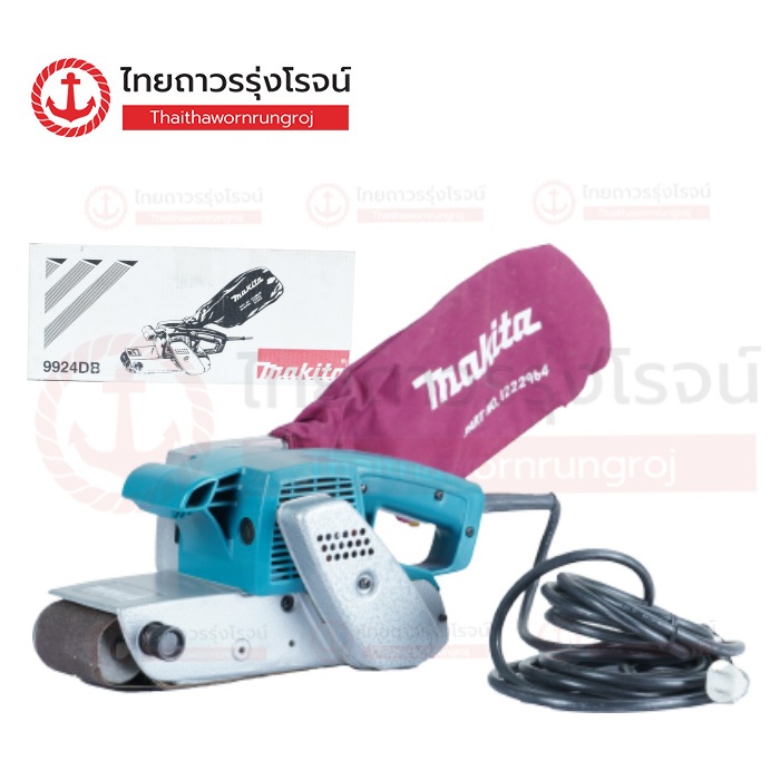 MAKITA 9924DB เครื่องขัดกระดาษทรายสายพานไฟฟ้า 3x24 650w รุ่น 9924DB (CB ...