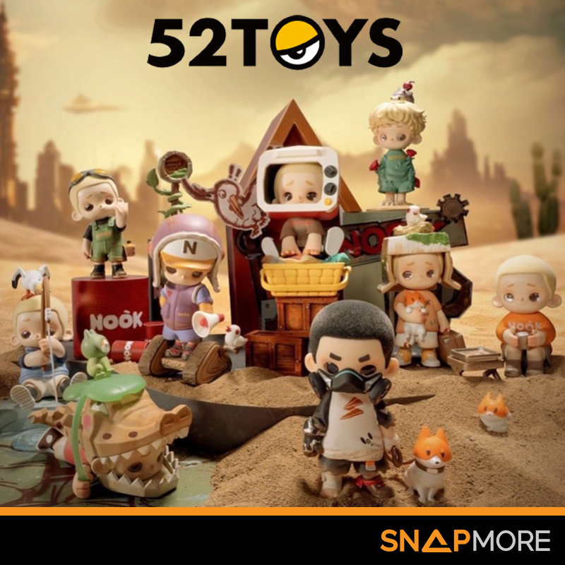Nook Wasteland Park Series V.3 กล่องสุ่ม ลุ้น SECRET [52TOYS] Nook V3 Nook V.3 | Shopee Thailand