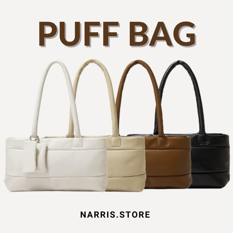 กระเป๋าสะพาย Puff Bag งานนุ่มมาก (พร้อมส่งจากไทย) | Shopee Thailand