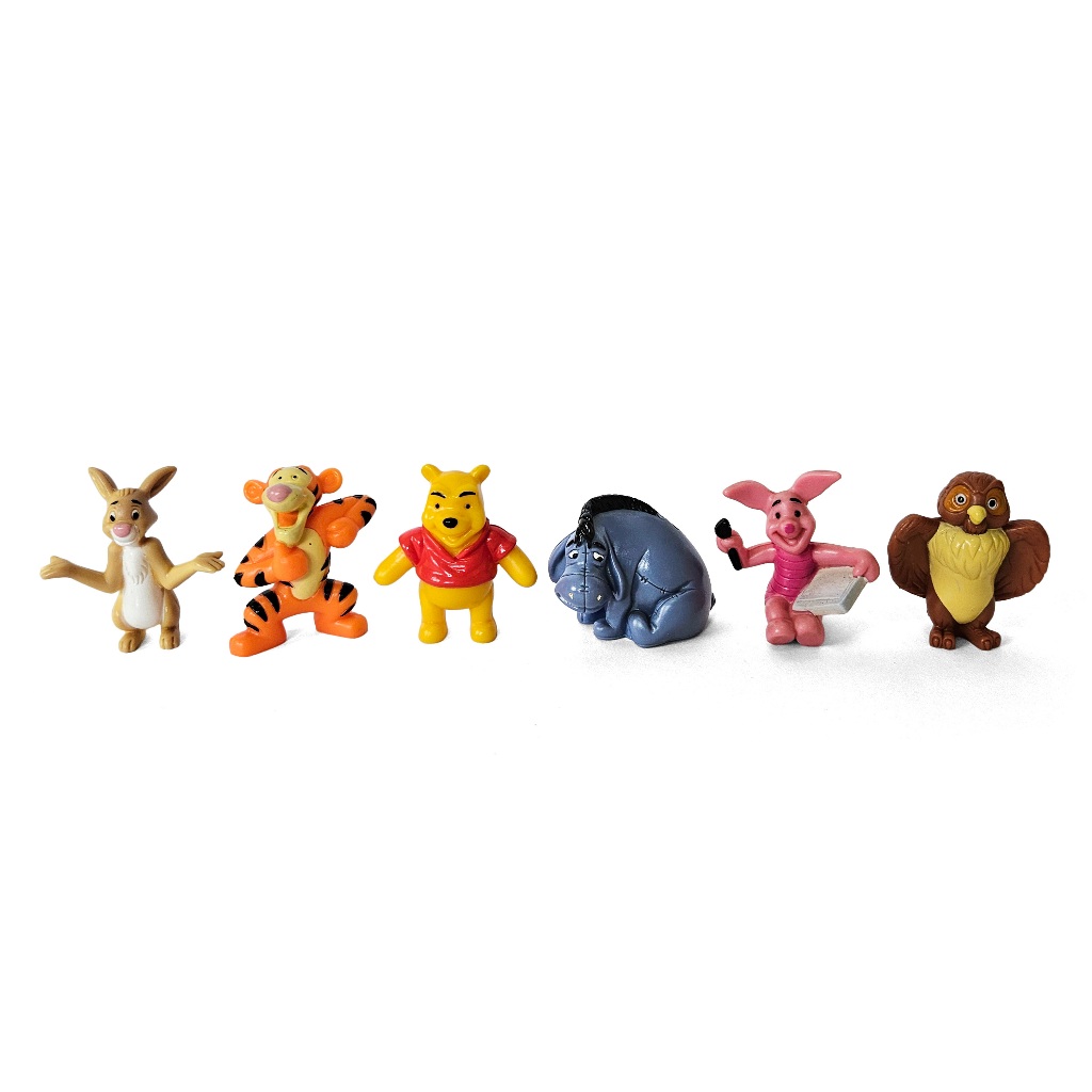 Disney Model Winnie the Pooh โมเดลหมีพูห์ (Set 6 ตัว) | Shopee Thailand