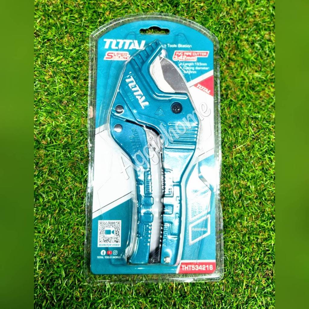 TOTAL กรรไกรตัดท่อ PVC ขนาด 3-42 มม. รุ่น THT534216 ( PVC Pipe Cutter ...