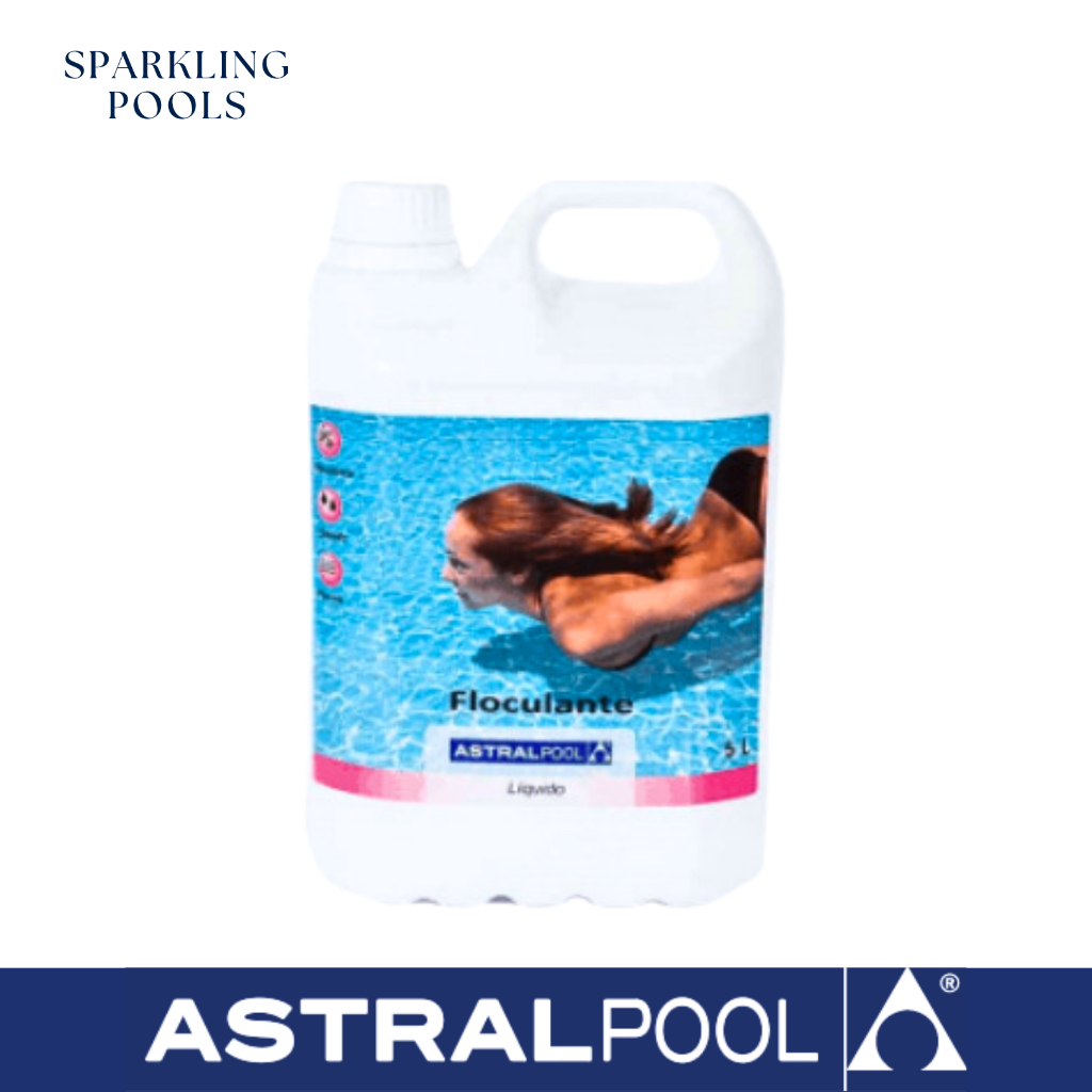 Flocculant น้ำยาเร่งตกตะกอน ปรับสภาพน้ำใส แก้ปัญหาน้ำขุ่น ขนาด 5 ลิตร - NEW PACKAGE Flocculant ...