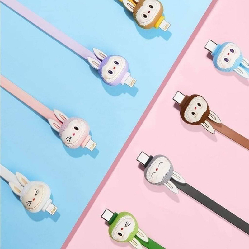 POPMART : TYPE-C The Monsters Labubu Candy Series Cable | Shopee Thailand