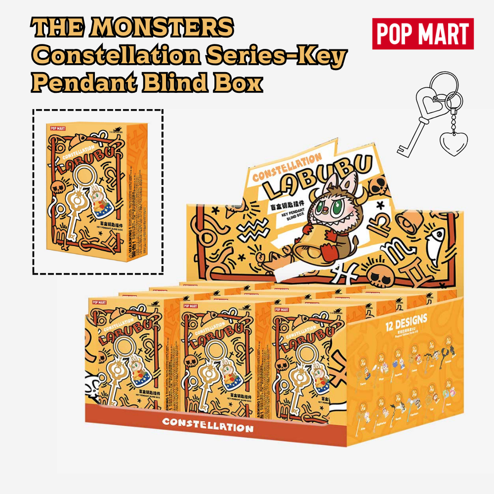 ⚡พร้อมส่ง⚡กล่องสุ่ม พวงกุญแจ THE MONSTERS Constellation Series-Key ...