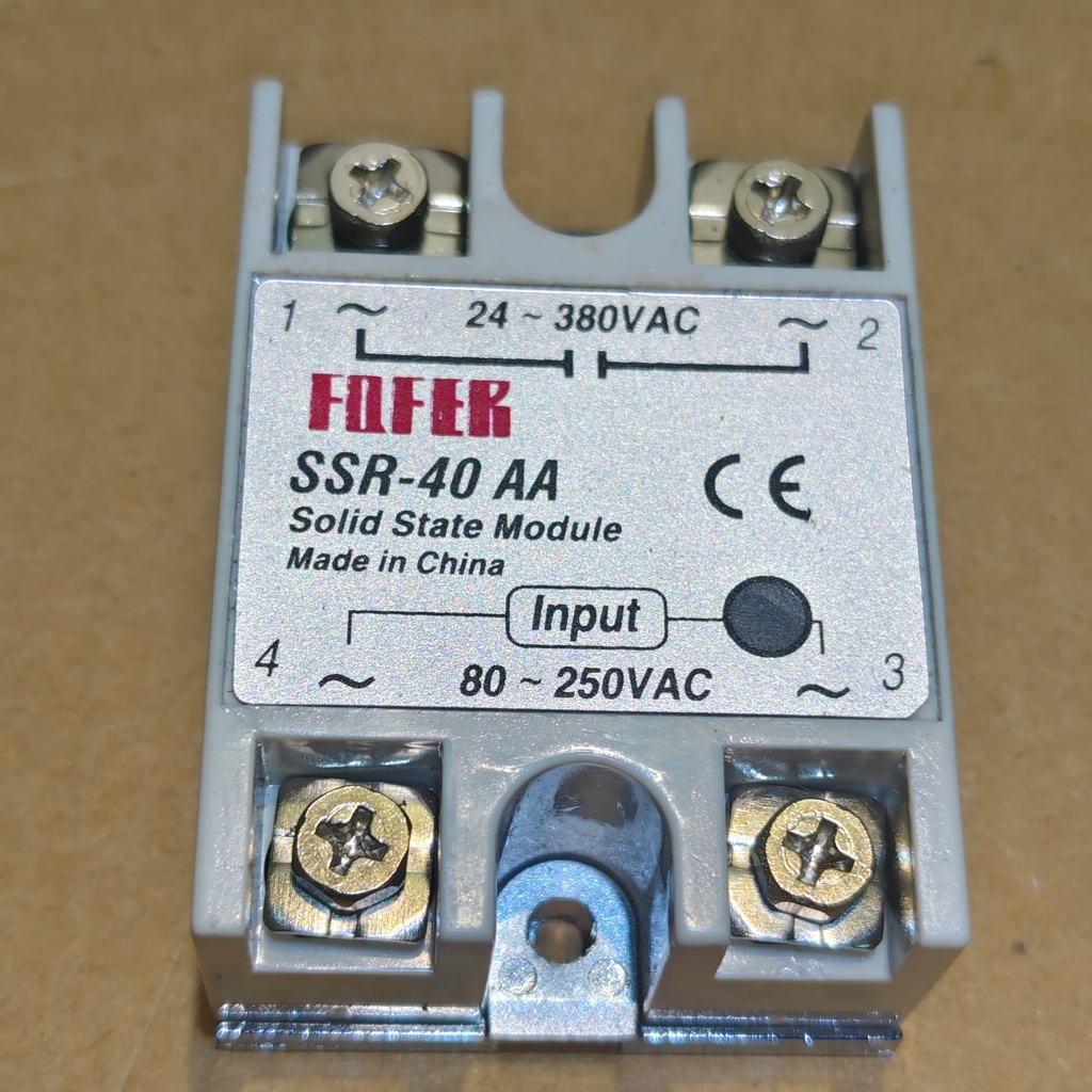 โซลิตสเตตรีเลย์ SSR-40 AAไม่มีฝาครอบ | Shopee Thailand