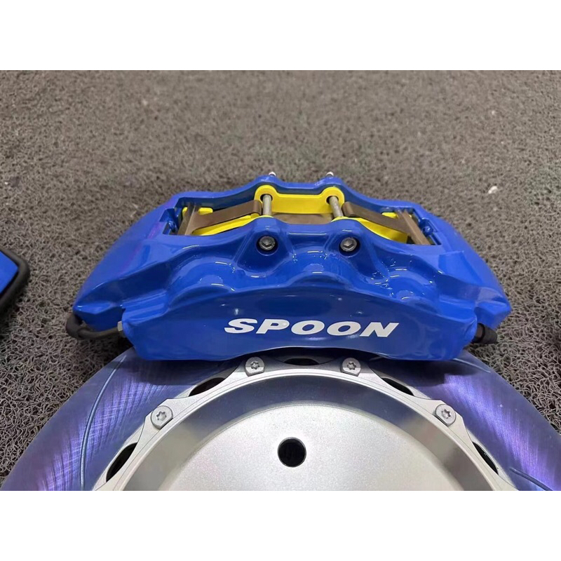 เบรค Spoon Monocoque 6 pot จาน330mm. ใส่Honda | Shopee Thailand