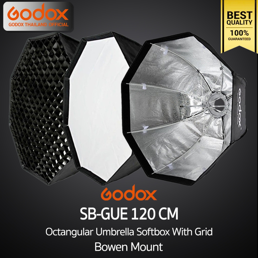 Godox Softbox SB-GUE 120 cm. Octa Umbrella Softbox With Grid ( Bowen ...