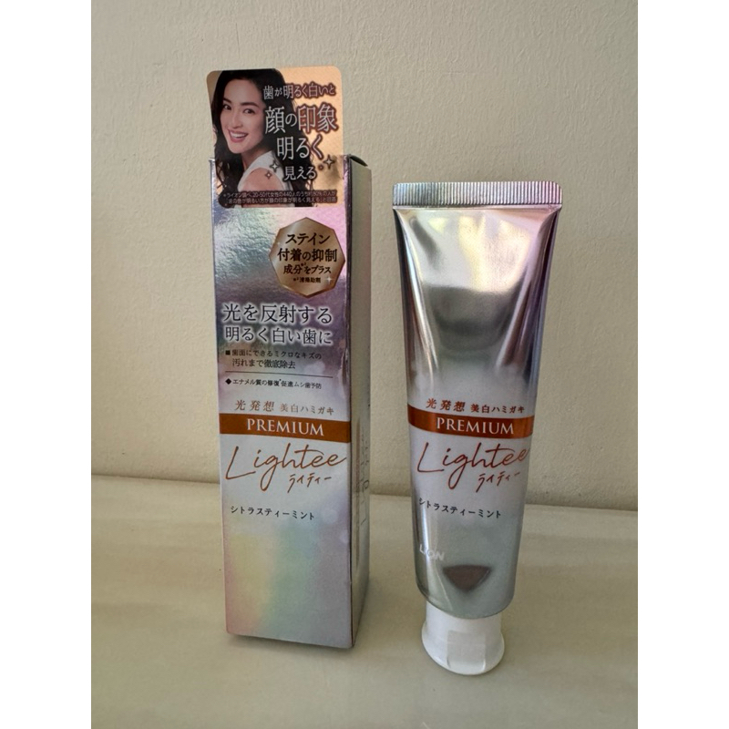 Lightee Premium Toothpaste (100% จากญี่ปุ่น)ยาสีฟัน ไวท์เทนนิ่ง พรีเมี่ยม ขนาด100g | Shopee Thailand