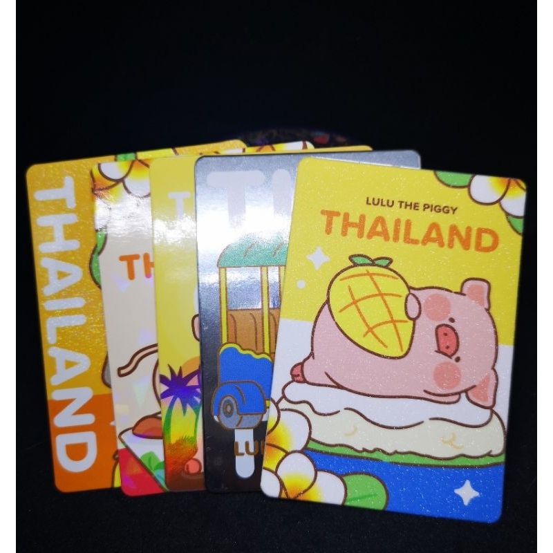 ของแท้ Lulu the piggy - collectible card Thailand only!! 🇹🇭 | Shopee ...