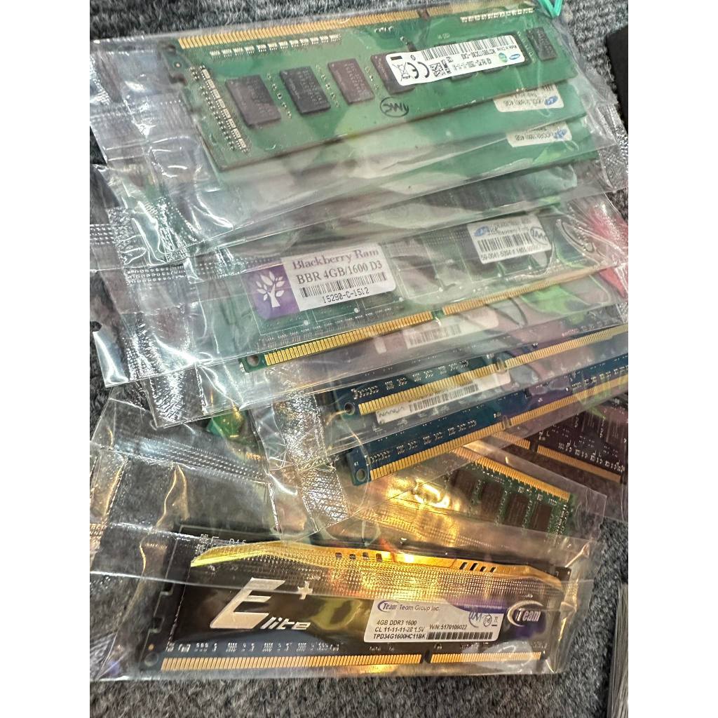 RAM DDR3/DDR3L 4G-8G PC หน่วยความจําเเรม คละยี่ห้อ บัส1333 1600 มือสองสภาพดี | Shopee Thailand