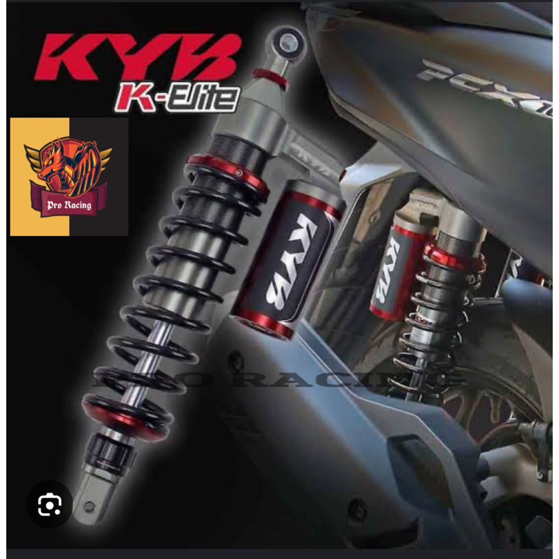 โช้คหลัง KYB Pcx160และPcx150 รุ่น K-ALPHA,K-Elite PCX-160i,PCX160 (2021>) Y-1 /365 mm PCX150 ...