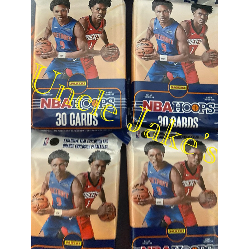 2023-24 Panini NBA Hoops Basketball Value/ Fat Pack (30 cards) | Shopee ...