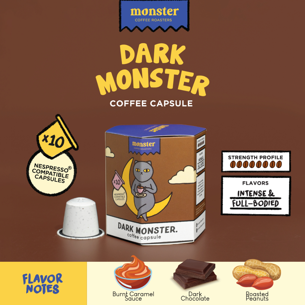 Monster Coffee Roasters Holiday Coffee Capsule Set เซ็ตกาแฟแคปซูล 6 ...