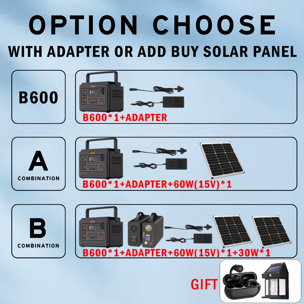 PB Power Station 200000mAh 600W 600WH lithium battery Portable ...