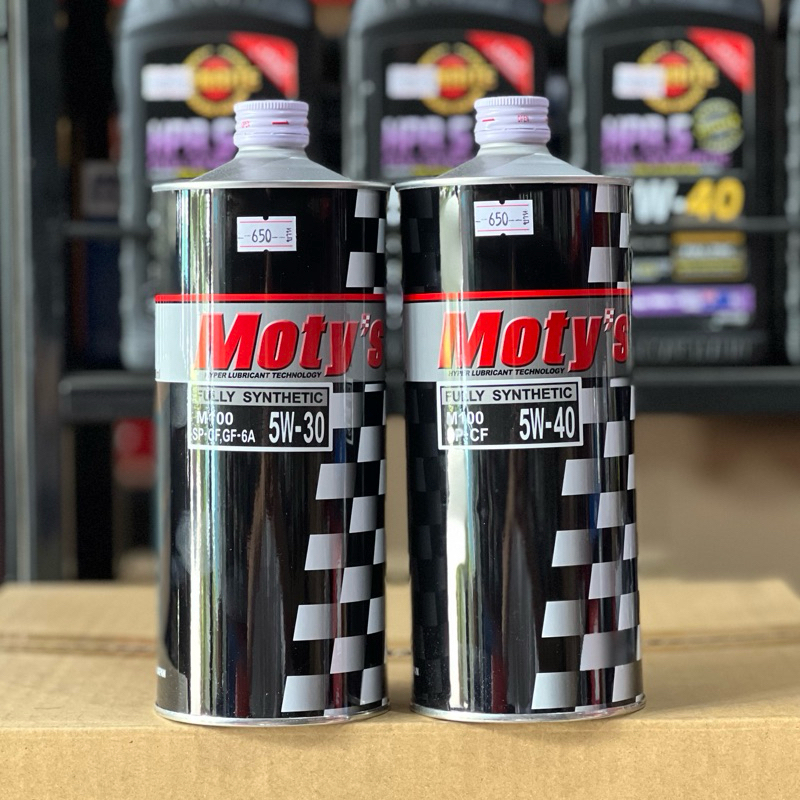 Moty’s M100 4T Fullysynthetic Made in Japan ขนาด1ลิตร API/SP | Shopee ...