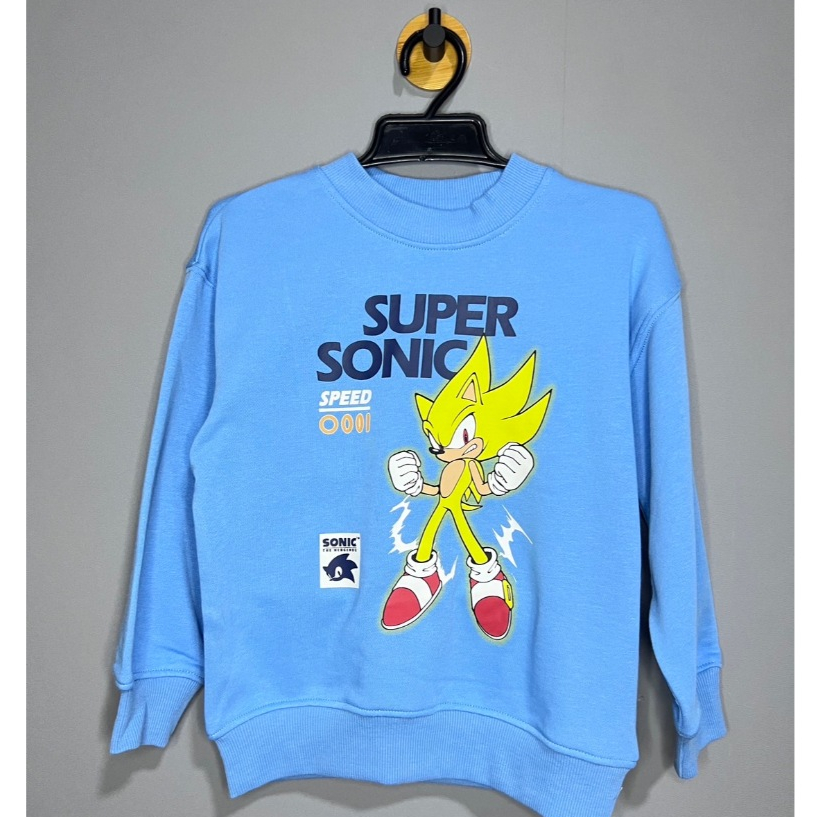 H&M Japan (Kids and Baby) เสื้อแขนยาวพิมพ์ลาย Super sonic | Shopee Thailand