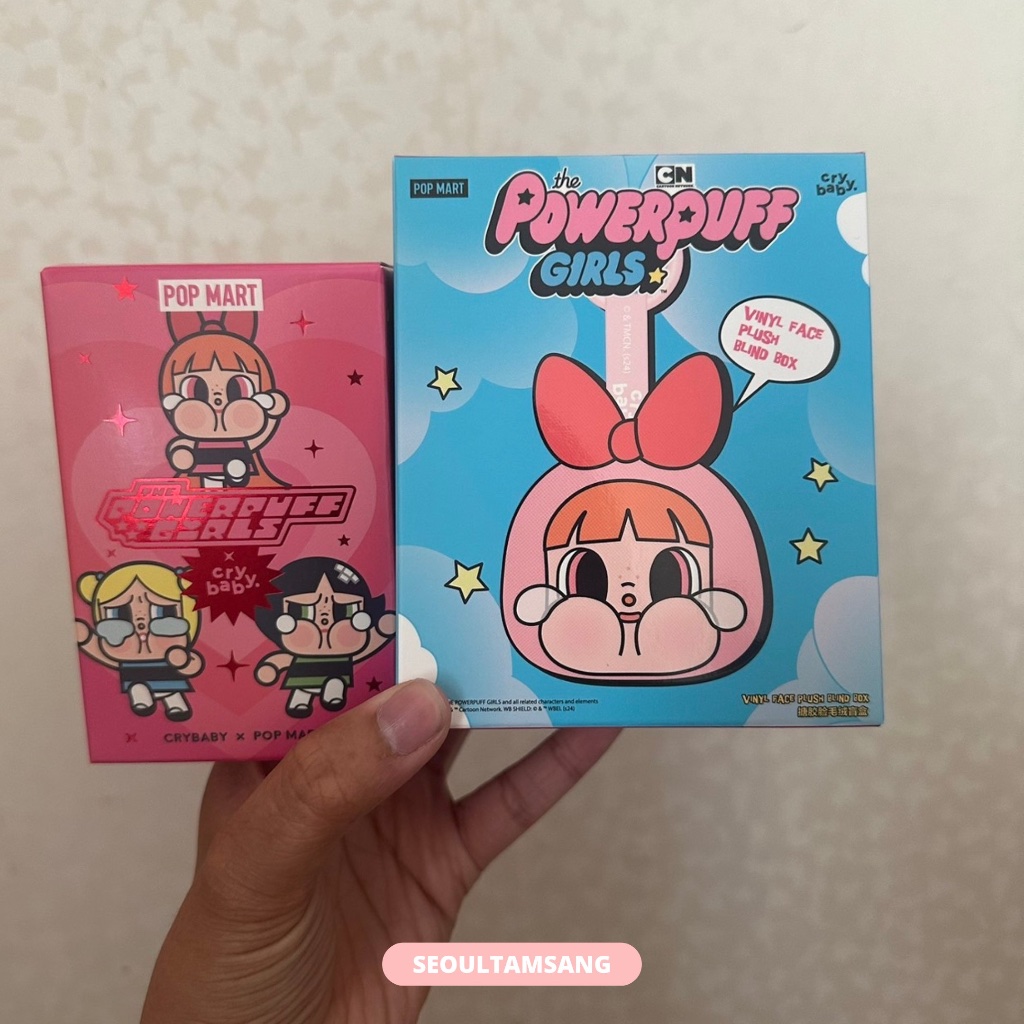 (พร้อมส่ง) [SET] CRYBABY × Powerpuff Girls Series Vinyl Plush Keychain ...