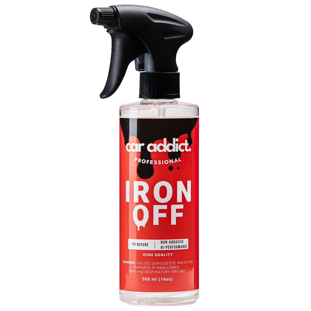 car addict. IRON OFF ขนาด500mlสเปรย์สลายคราบผงเหล็ก ผงเบรค ทำความสะอาด ...