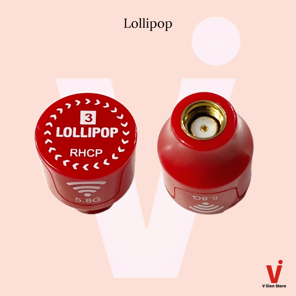พร้อมส่ง Lollipop V3 Wireless Antenna 5.8 G RHCP ขายคู่ | Shopee Thailand