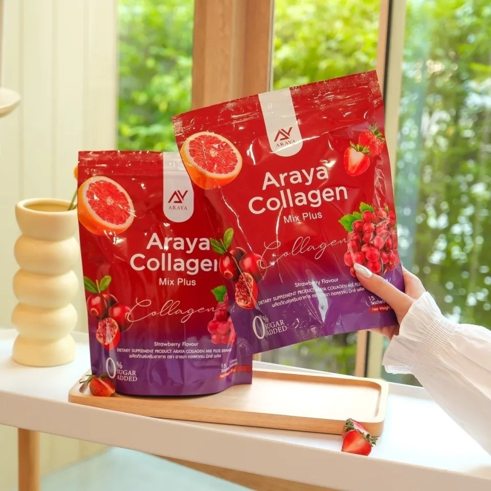 Araya Collagen Mix Plus อารยา คอลลาเจน มิกซ์พลัส | Shopee Thailand