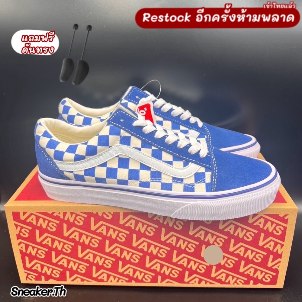 Van Checkerboard old skol รองเท้าผ้าใบ ผ้าแคนวาส มี 3 สี Sz.39-45 Eu ...