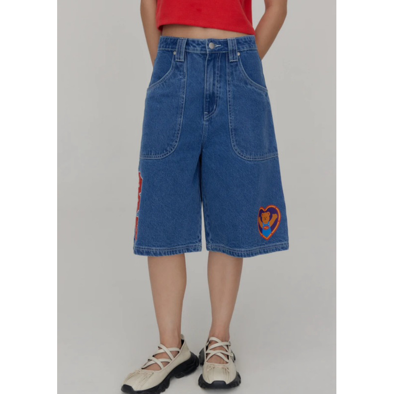 Wiggle Bear Denim shorts (XS) | Shopee Thailand