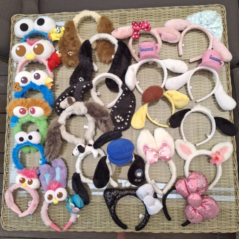 Sanrio, USJ character headbands คาดผม Sanrio, USJ งานแท้จากญี่ปุ่น ...