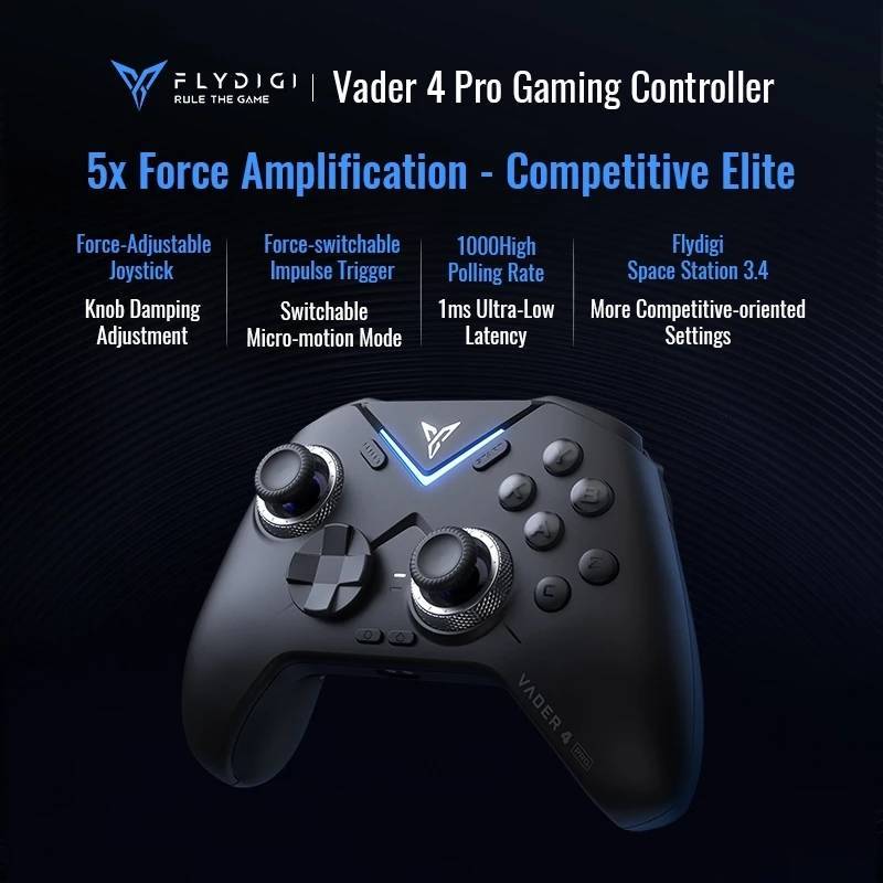 🇹🇭ประกันศูนย์ไทย 1 ปี จอยเกม Flydigi Vader 4 Pro Multi-Platform Controller ปุ่ม Micro Switch จอย ...