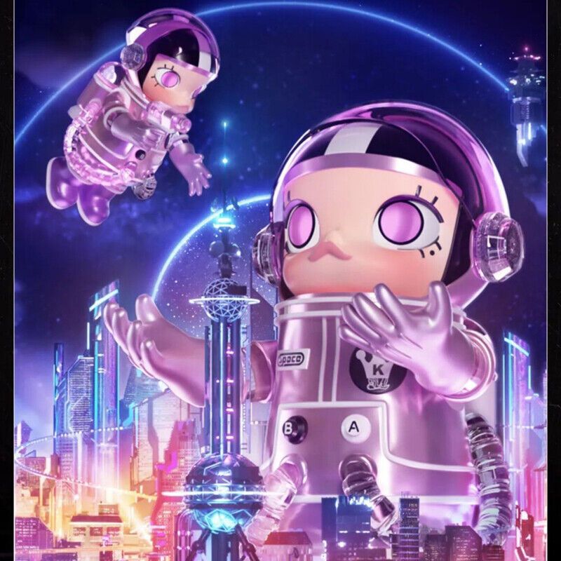 Pop Mart Mega Space Molly Shanghai 021 1000% | Shopee Thailand