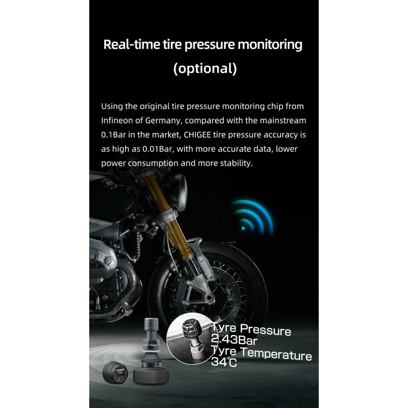 Chigee XR-2 smart device of motorcycle กล้องติดมอไซค์ | Shopee Thailand