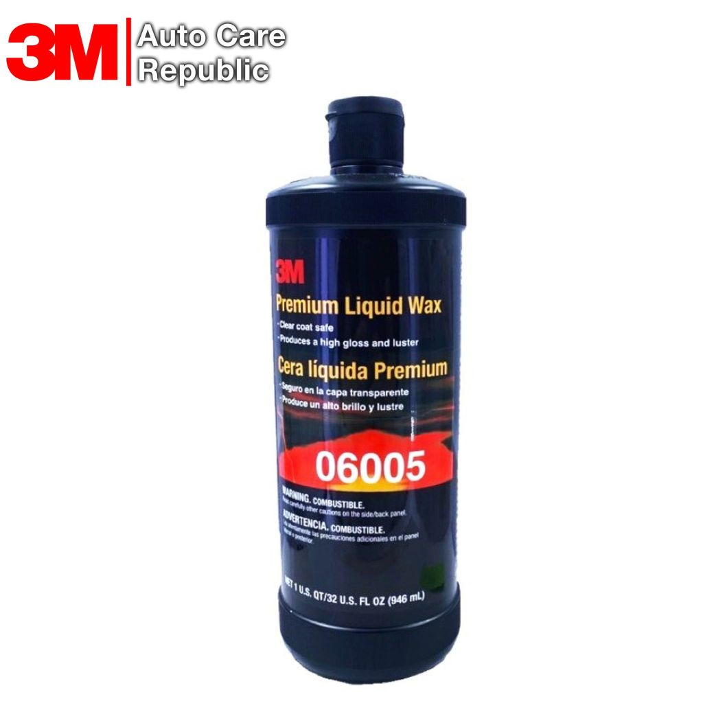 3M 6005 น้ำยาเคลือบเงา พรีเมี่ยมแวกซ์ 06005 Premium Liquid Wax, 1qt | Shopee Thailand