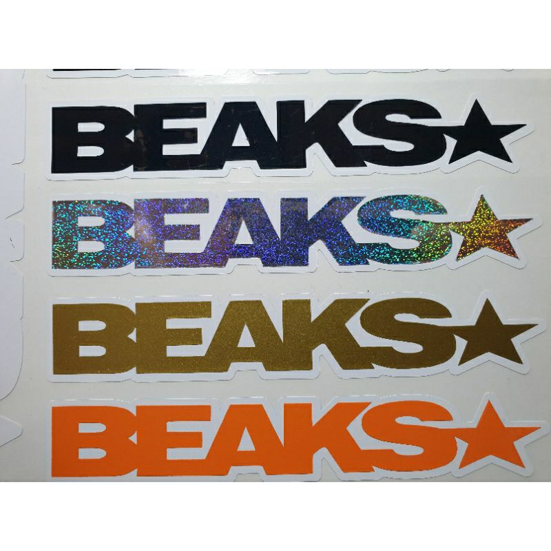 สติกเกอร์ BEAKS สติกเกอร์ติดค้ำล่าง BEAKS เป็นสติกเกอร์ ORACAL Kodak ...
