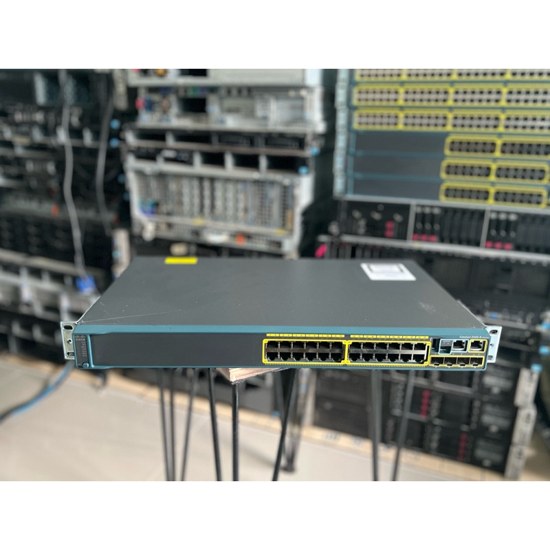 Cisco 2960S 24port Gigabit สวิตช์ซิสโก้มือสองพร้อมใช้งาน | Shopee Thailand