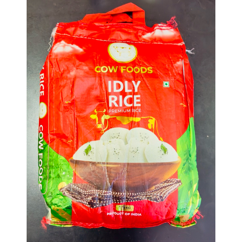 Cow Brand Idly Rice 5kg premium quality Idli rice | Shopee Thailand