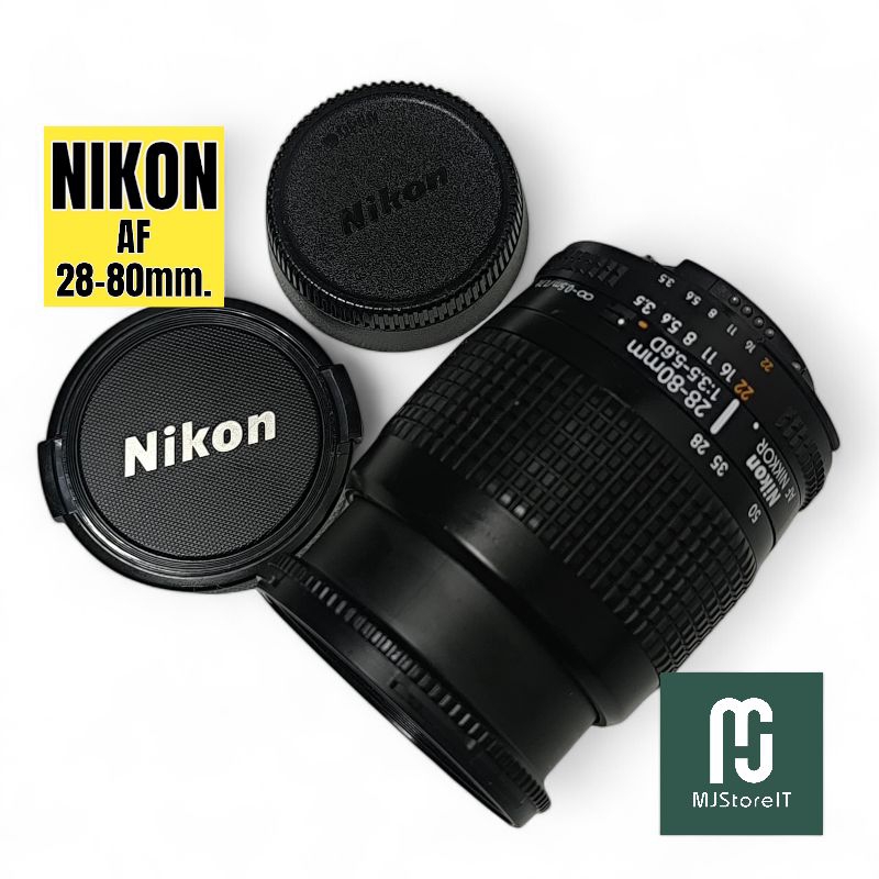NIKON AF NIKKOR 28-80MM.F3.5-5.6D Mount AF Nikon (สภาพ 80-90%) | Shopee Thailand