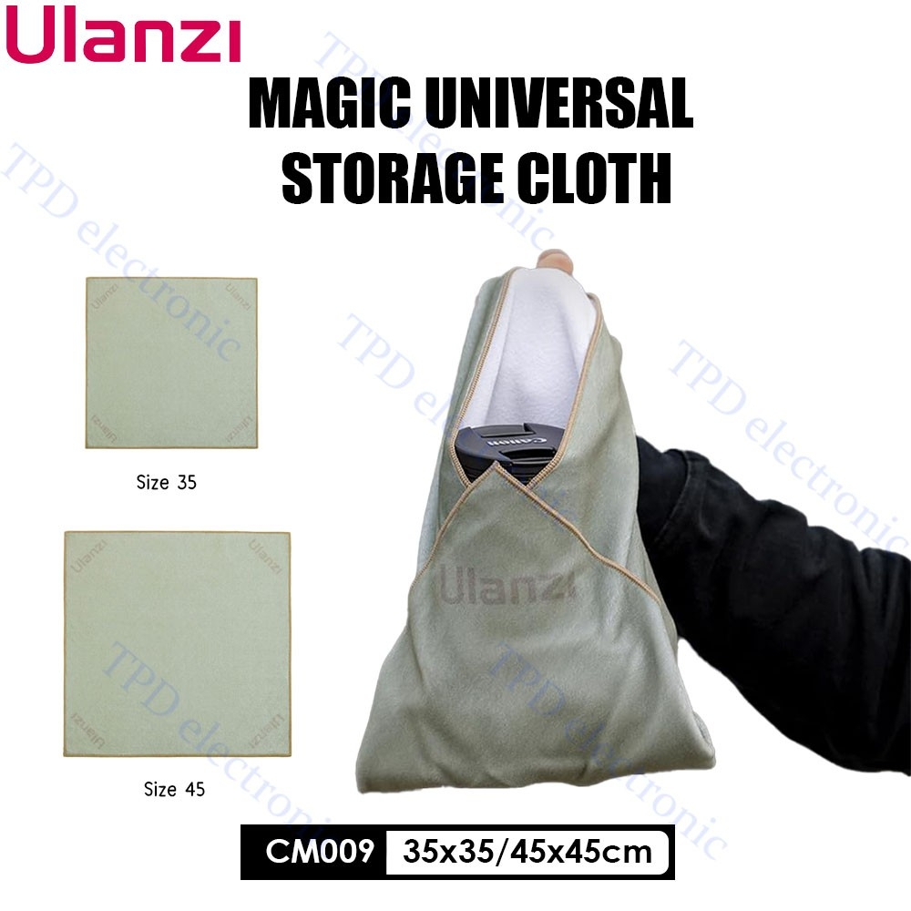 Ulanzi CO20/CM009 ผ้าห่อป้องกันกล้อง จากรอยขีดข่วน ป้องกันเลนส์ ป้องกันสำหรับกล้องDSLR/เลนส์ ...