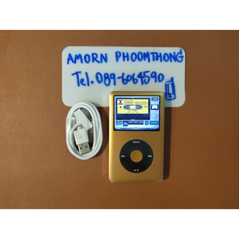 เครื่องเล่นเพลงพกพา mp3 Classic 7th SSD256Gb Gold (Late2009) x Rockbox ...