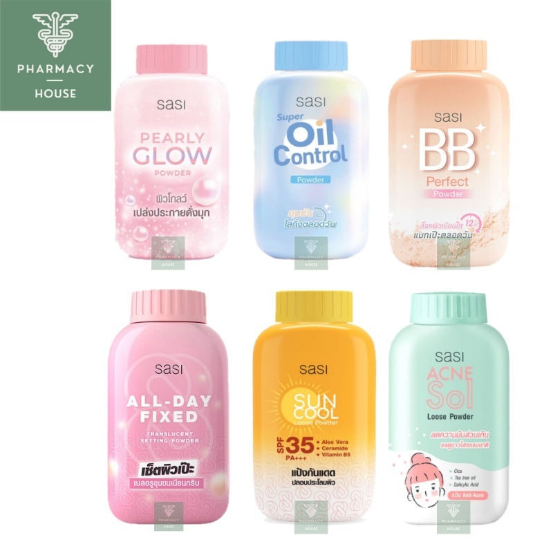SASI Sun Cool Powder / SASI Super Oil Control Powder / SASI Acne Sol ...