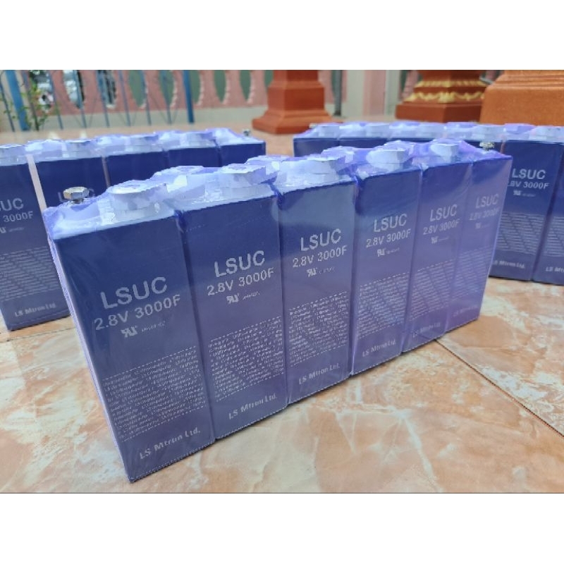 คาปา LS LS uc แพ็ค 6 ลูก สามารถรองรับแรงดันไฟได้ถึง 16 โวลท์ คาปา LS แท้ | Shopee Thailand